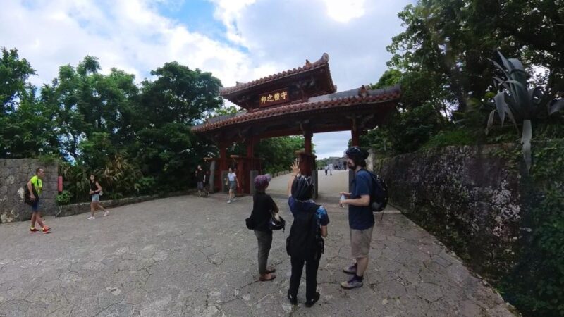 Shuri+Naha: Cycling Tour Explore Water Heritage With E-Bike - Exploring Shuri Castle and Water Heritage