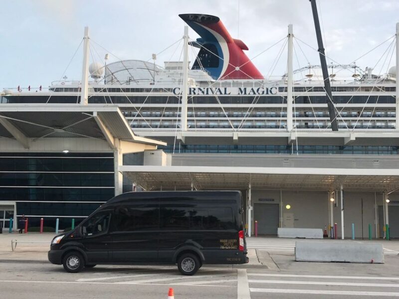 Shuttle Miami Airport/Hotel to Miami Port or Hotel 14pax - A Practical Review of Miami Luxury Shuttle’s Private Airport to Port Transfer