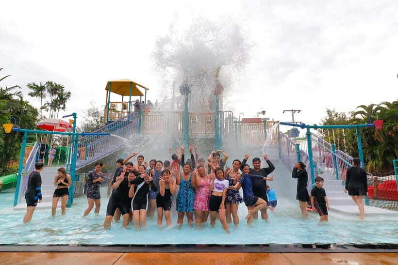 Siam Amazing Park: Water Park Ticket and Lunch and Transfer - The Water Attractions: Splash and Play