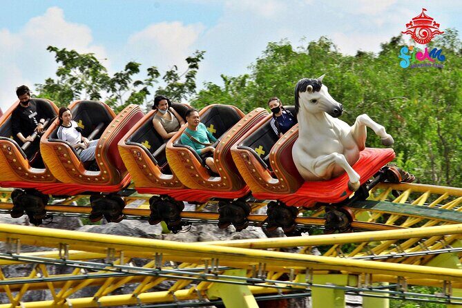 Siam Park Water and Theme Park Bangkok - Amusement Rides and Themed Zones