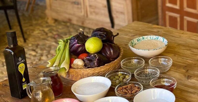 Sicilian cooking class in the historic baglio Florio Adamo - Key Points