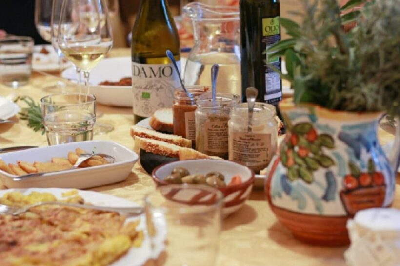 Sicilian cooking class in the historic baglio Florio Adamo - The Shared Meal and Wine Tasting