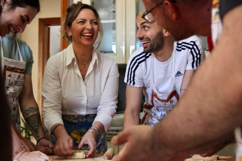 Sicilian Cooking Class With Greek Theatre View - Preparing Authentic Dishes