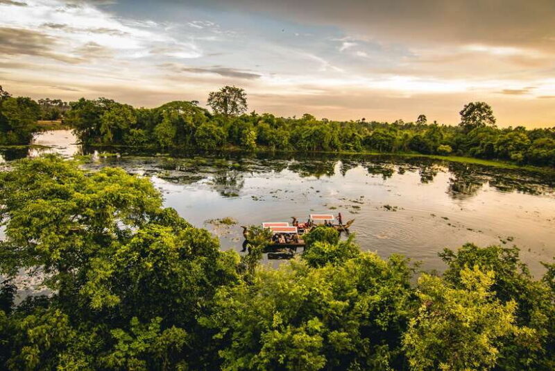 Siem Reap: Angkor Sunset Tour by Jeep with Boat Ride - Key Points