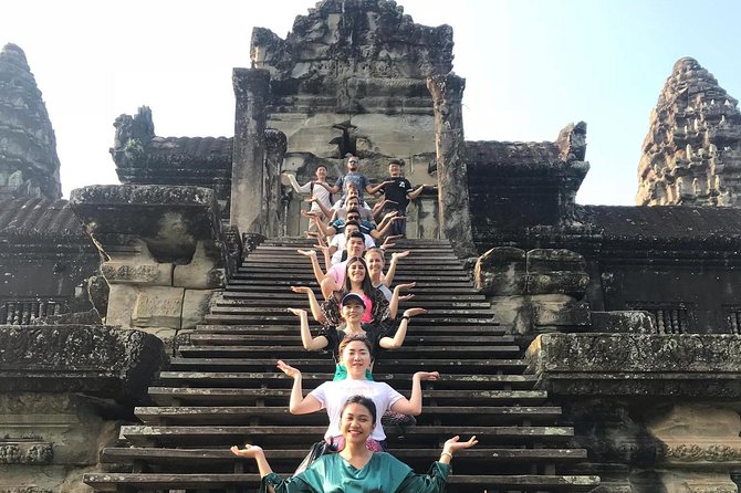 Siem Reap: Angkor Wat Sunrise Explore The Most Iconic Temples - Transportation, Timing, and Group Size