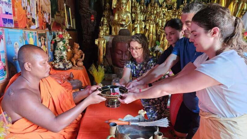 Siem Reap Cambodian Buddhist Water Blessing and Local Market - The Sum Up