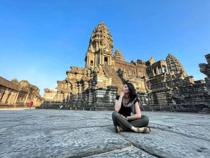Siem Reap: Full Day Angkor Wat Temple Experience with Sunset - Authentic Experiences and Guide Excellence