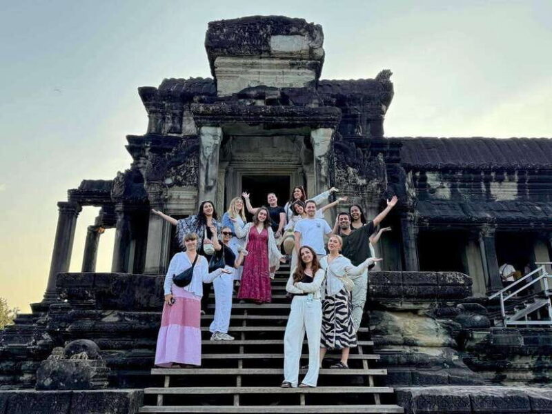 Siem Reap: Full-Day Explore Angkor Temples and Sunset Tour - Transportation, Comfort, and Practical Details