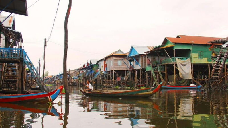 Siem Reap: Kompong Kleang Floating Village Boat Tour - Key Points
