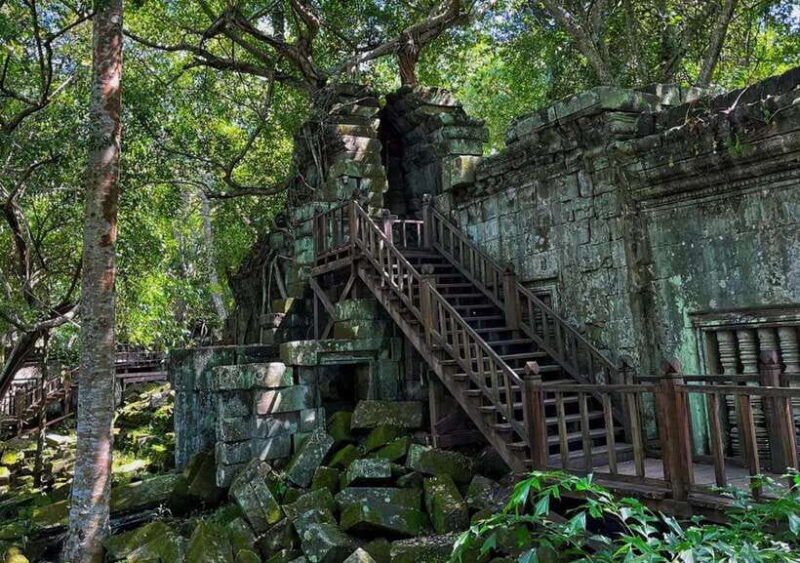 Siem Reap: Koulen Mountain Waterfall +Beng Mealea with Guide - Beng Mealea: Cambodia’s Jungle-Covered Wonder
