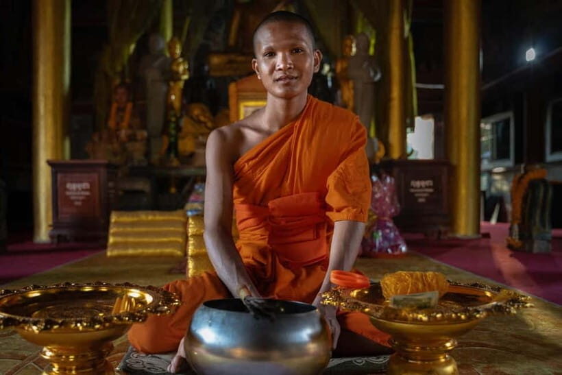 Siem Reap: Monk Blessings and Village Life Scooter Tour - Key Points