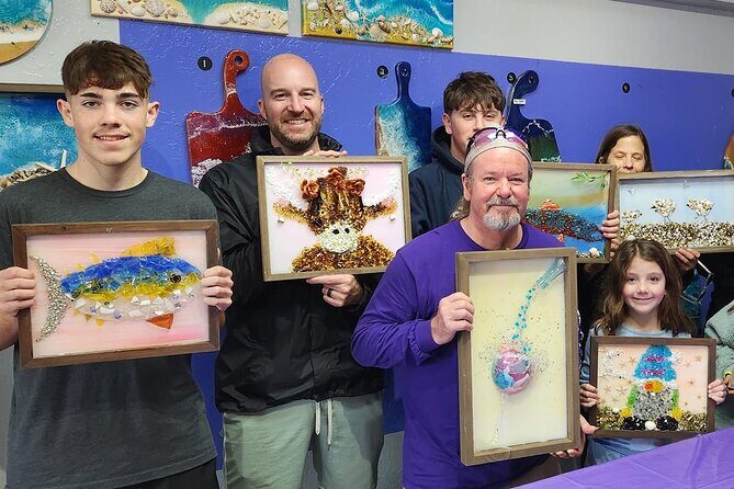 Siesta Key Glass Artwork Class - The Sum Up