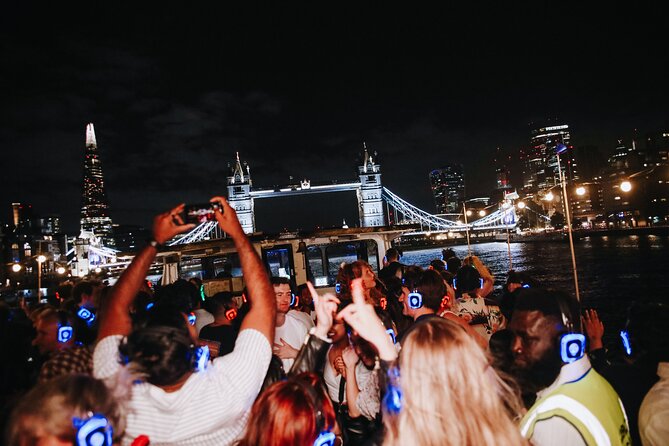 Silent Disco London Thames Boat Party - Music and Entertainment Options