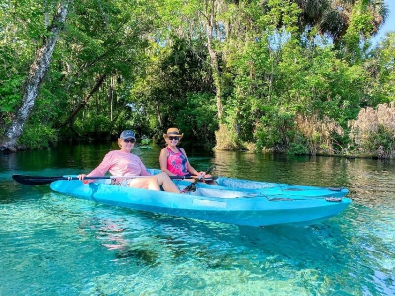 Silver Springs: Glass Bottom Kayak and Wildlife Tour - The Itinerary Breakdown