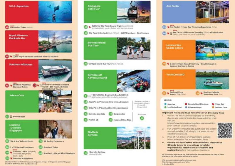 Singapore: Fun Discovery Pass Sentosa - Who Should Consider This Pass?