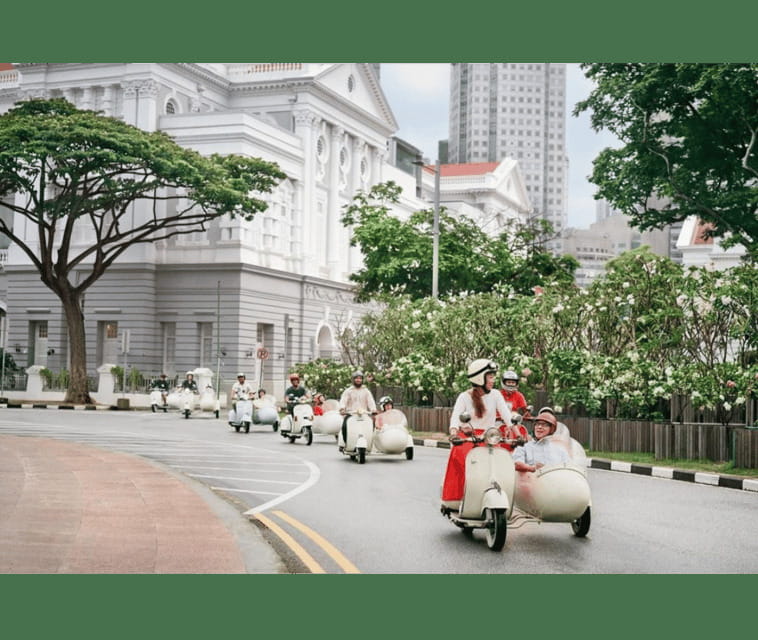 Singapore: Kampong Glam & Civic District Vespa Sidecar Ride - FAQs