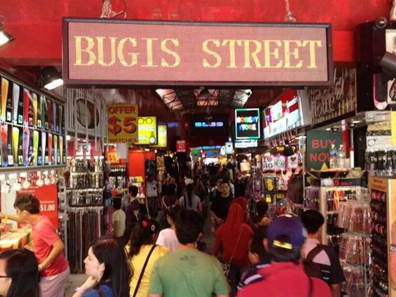 Singapore Limousine Van Tour:  Shopping & Street Food Trail - Key Points