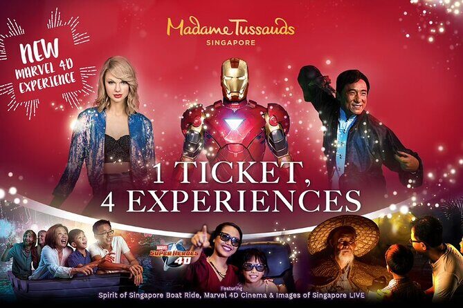 Singapore: Madame Tussauds Sentosa E-Ticket - Practical Details