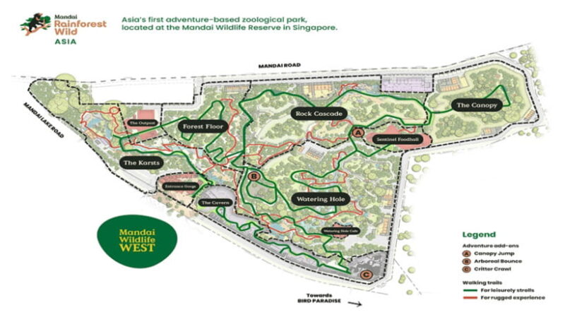Singapore: Rainforest Wild Asia Entry Ticket - FAQ