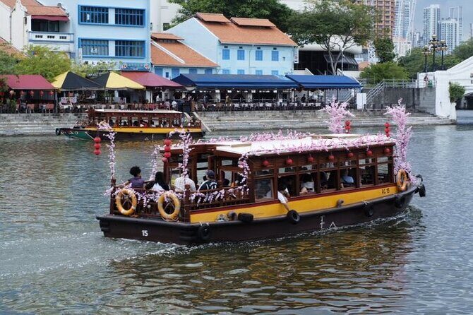 Singapore River Cruise E-Ticket - Key Points