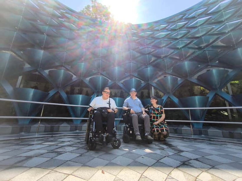 Singapore: Sentosa Island Wheelchair Accessible Tour - Sunset Dinner on Palawan Beach