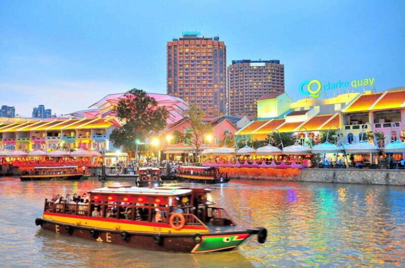 Singapore Twilights with River Cruise & Light Shows - Transportation, Timing, and Group Experience