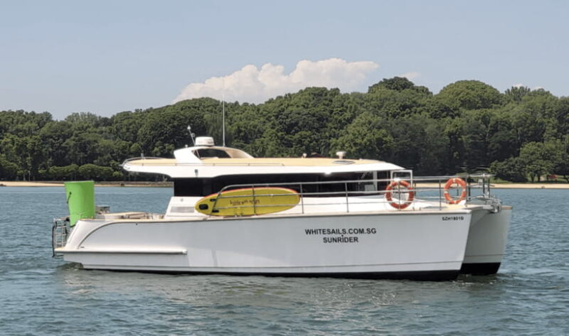 Singapore Yacht Charter onboard SunRider - Key Points
