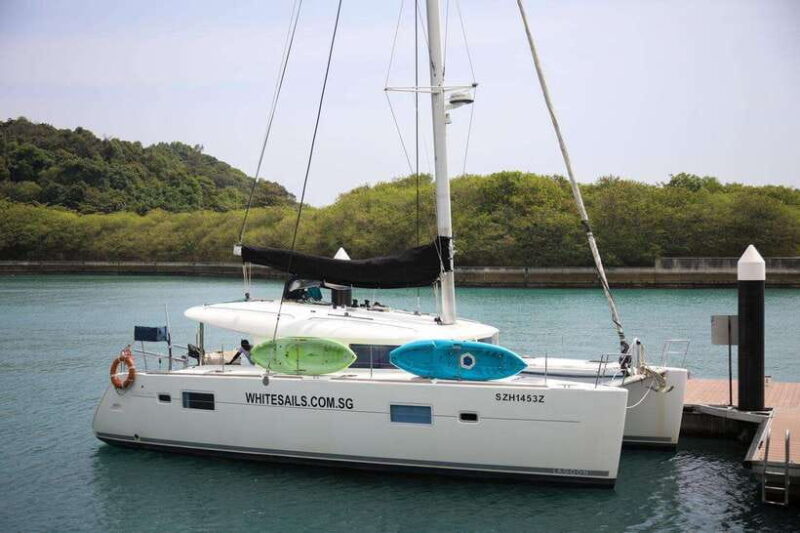 Singapore Yacht Charter onboard SunRise - The Itinerary: Lazarus Island and Beyond