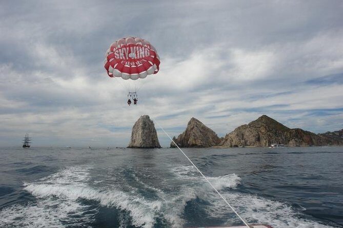 Single, or Double PARASAILING in Cabo with Views of The Arch - The Sum Up