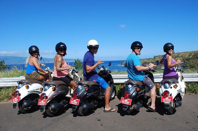 Single Passenger Moped/Scooter - 18+ NO Motorcycle License Needed - The Top Stops and Routes