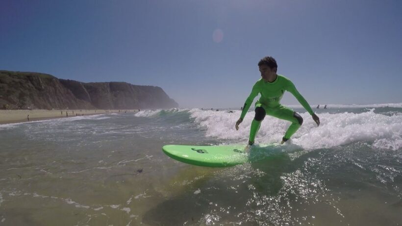 Sintra: 2-Hour Private Surf Lesson at Praia Grande - The flow of the lesson
