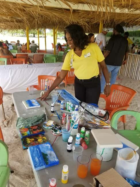 Sip & Paint with lunch on exciting Ffryes Tiki beach Bar - Who Will Love This Tour?