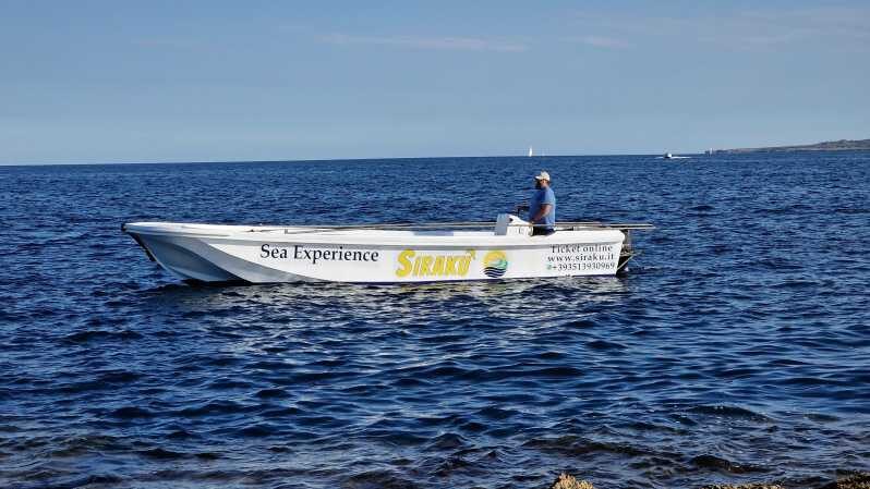 Siracusa: Ortigia & Sea Caves Speedboat Tour with Swim Stop - Key Points
