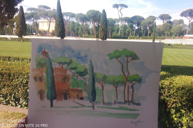 Sketching in Rome Villa Borghese Private lesson with Guido - FAQ