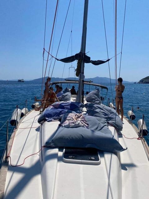 Skiathos: day sailing trip with swim stops and lunch - Key Points