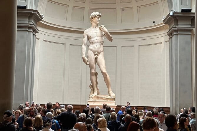 Skip the line with Elvis: Love the David GUIDED EXPERIENCE - face-to-face with Michelangelo’s David: the Florence Accademia guided tour