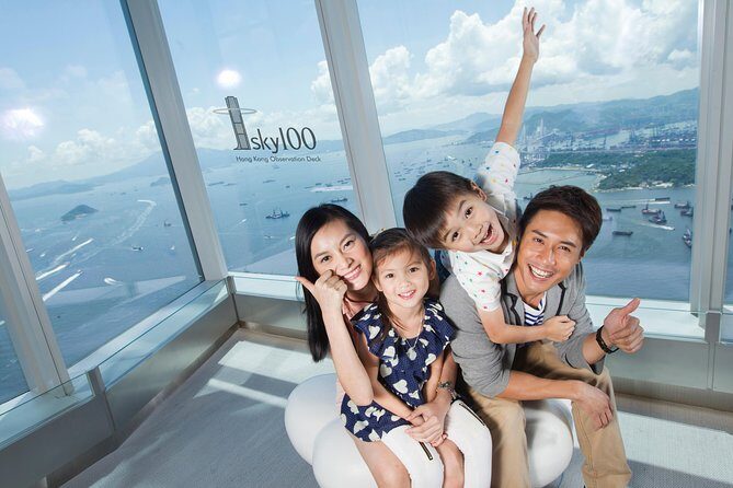 sky100 Ticket includes Beer at Café 100 by The Ritz-Carlton HK - The Ride Up