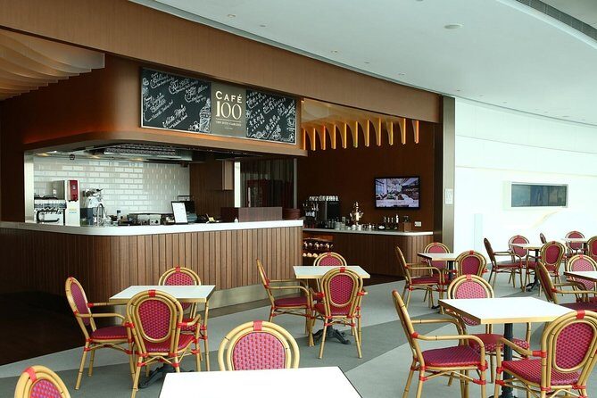sky100 Ticket includes Beer at Café 100 by The Ritz-Carlton HK - The Café and the Beer