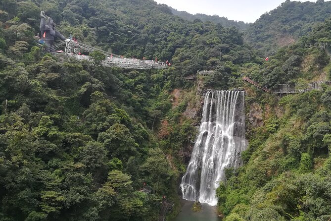 Skywalk Glass Bridge Waterfall Mountain Ancient Cave Private Tour - Transportation and Guide Service