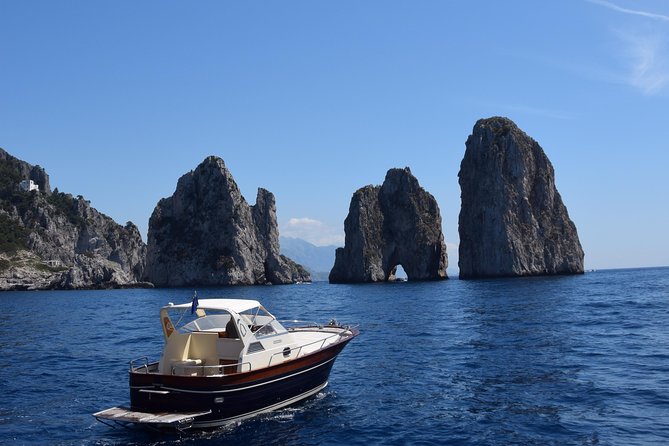 Small Group Boat Day Excursion to Capri Island From Amalfi - Meeting Point and Pickup