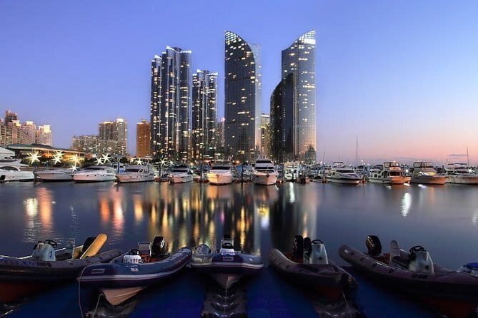 Small Group Busan Night View Tour Opt Night sailing boat - Key Points