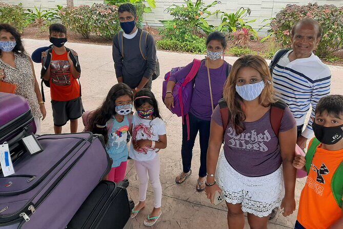 Small Group/ Family Private Roundtrip Airport Shuttle - Key Points