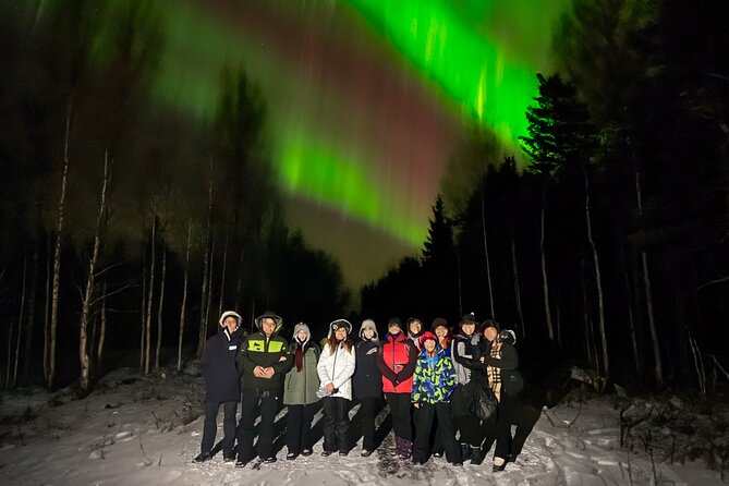 Small Group Northern Lights Hunting with BBQ and visiting Cabin - Key Points