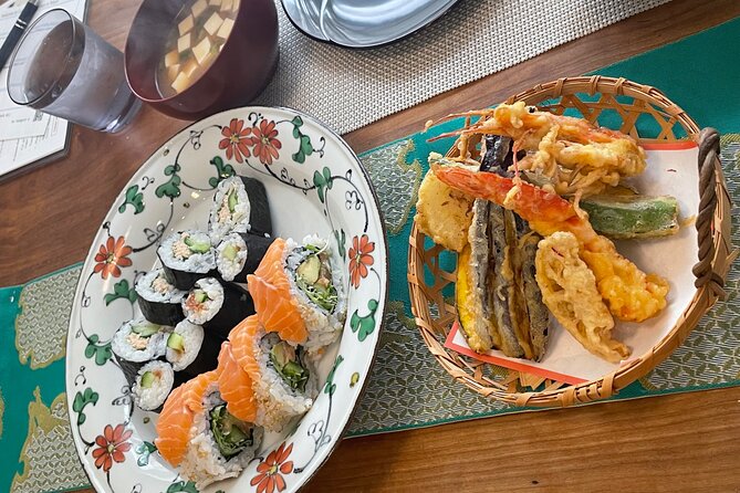 Small Group Sushi Roll and Tempura Cooking Class in Nakano - Included in the Experience