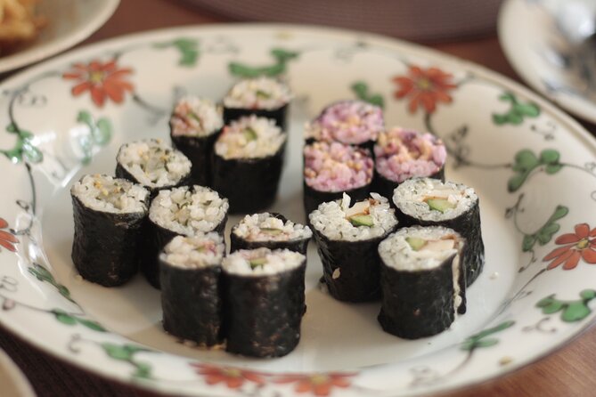 Small Group Sushi Roll and Tempura Cooking Class in Nakano - Meeting and End Point