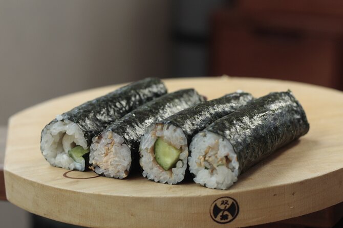 Small Group Sushi Roll and Tempura Cooking Class in Nakano - Reserve Now and Pay Later Option