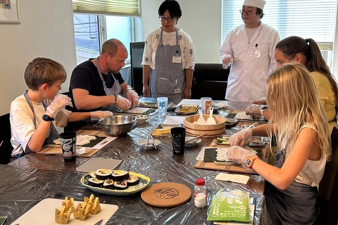 Small Group Sushi Roll & Omelette Lesson + Supermarket Tour - Course Content
