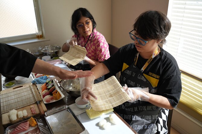Small Group Sushi Roll & Omelette Lesson + Supermarket Tour - Culinary Experience