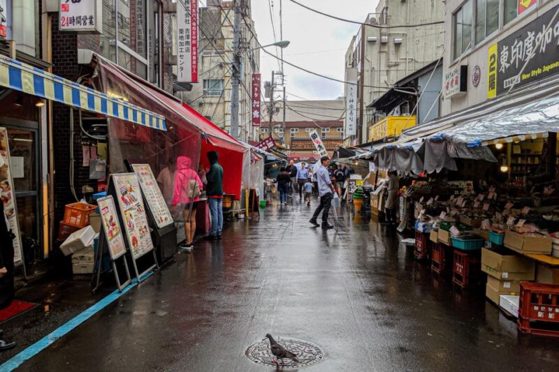 Small Group Tsukiji Fish Market Food Tour - Booking and Cancellation