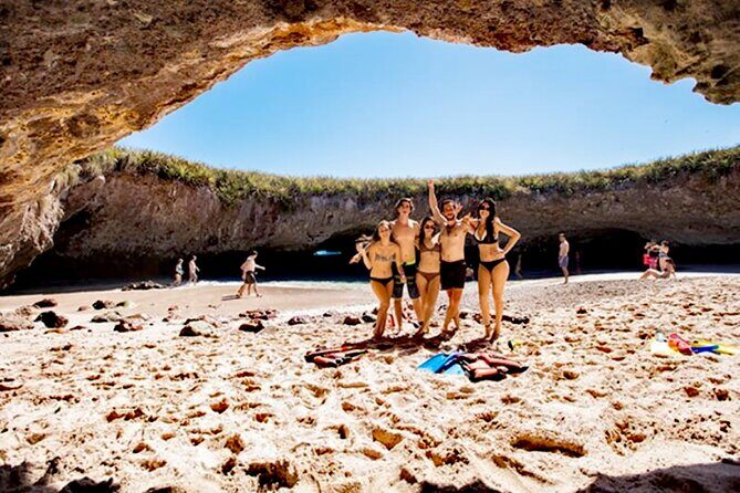 small groups SAFARI to Marietas Islands including Hidden Beach - Exploring the Second Crater: “Puente de Piedra”